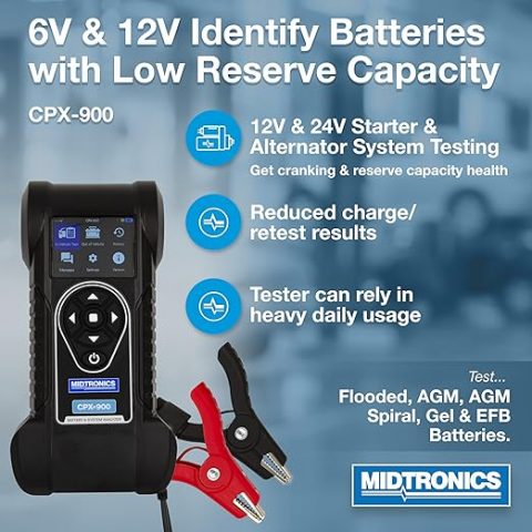CPX-900R Battery & Electrical System Analyzer Rechargeable Version ...